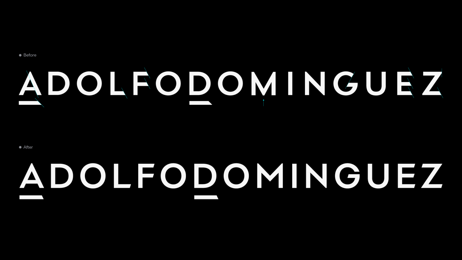 Adolfo Dominguez — Rebrand – Julen Saenz