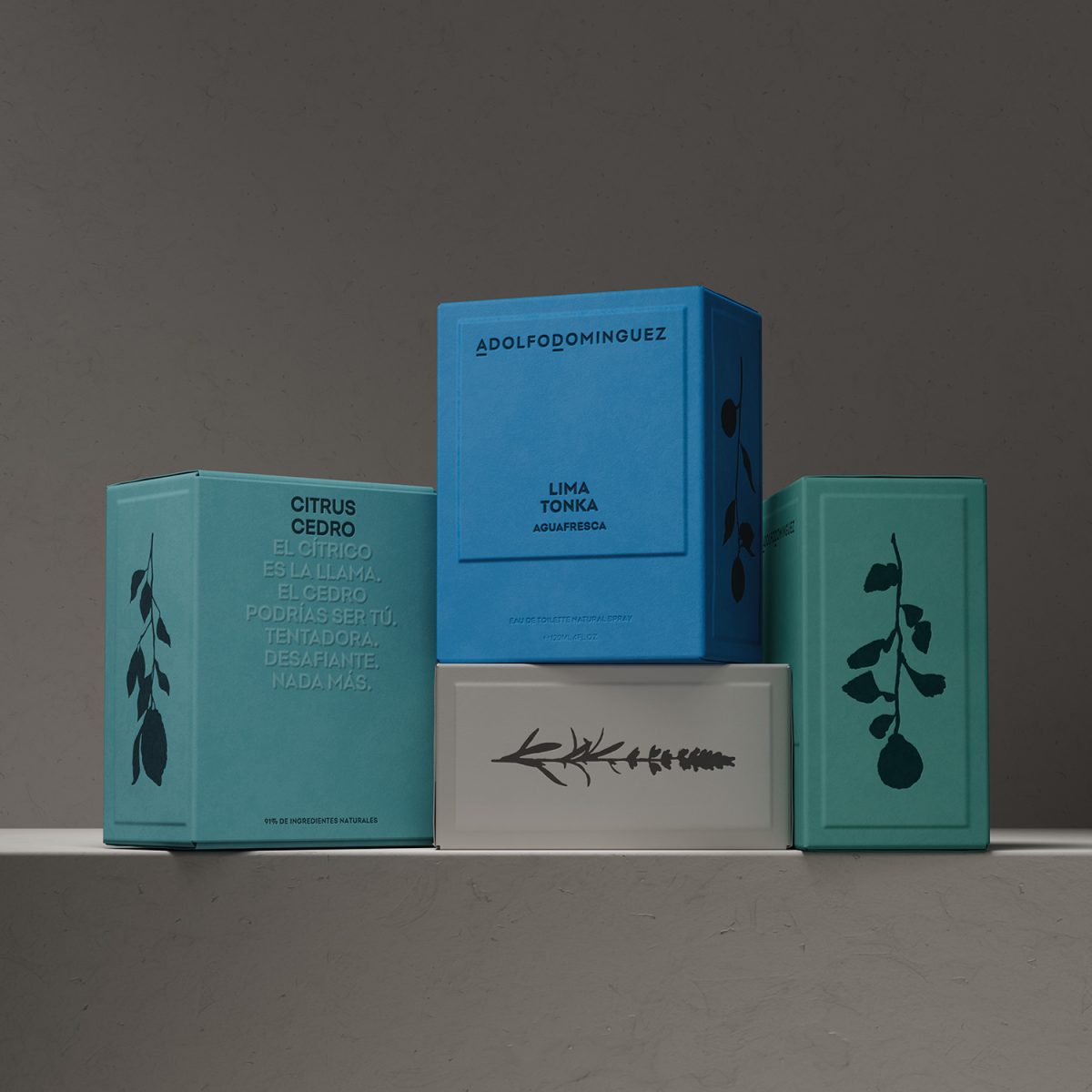 Adolfo Dominguez Perfumes — Packaging Design – Julen Saenz