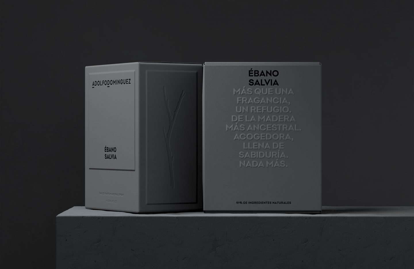 Adolfo Dominguez Perfumes — Packaging Design – Julen Saenz