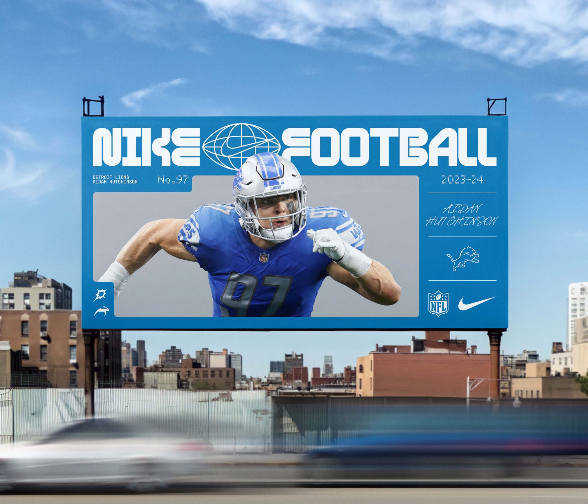 Nike Football — NFL 23/24 Campaign – Julen Saenz