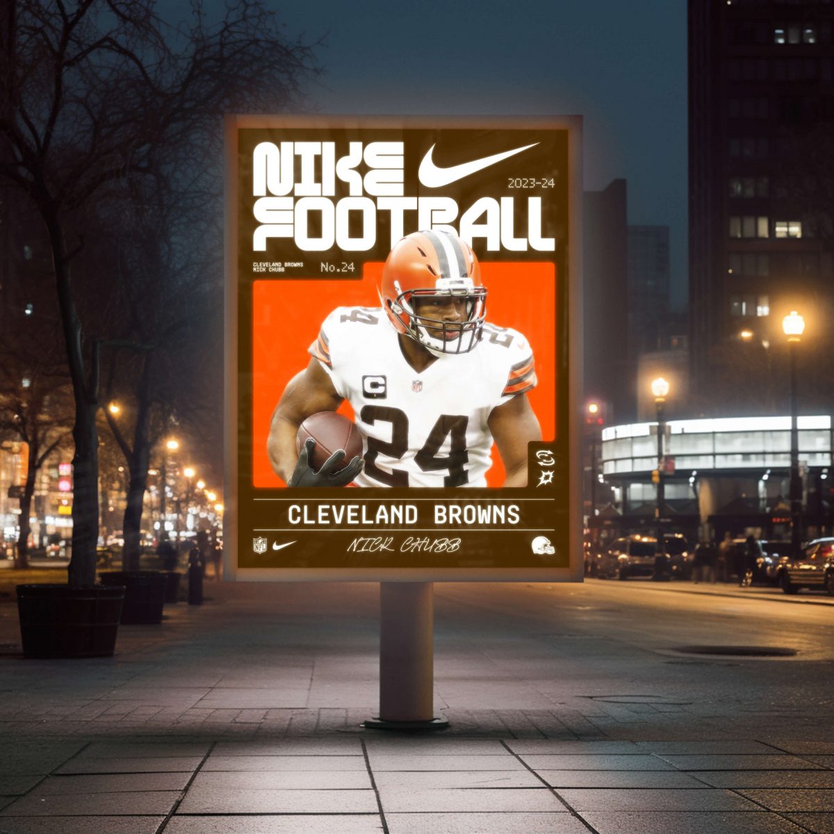 Nike Football — NFL 23/24 Campaign – Julen Saenz